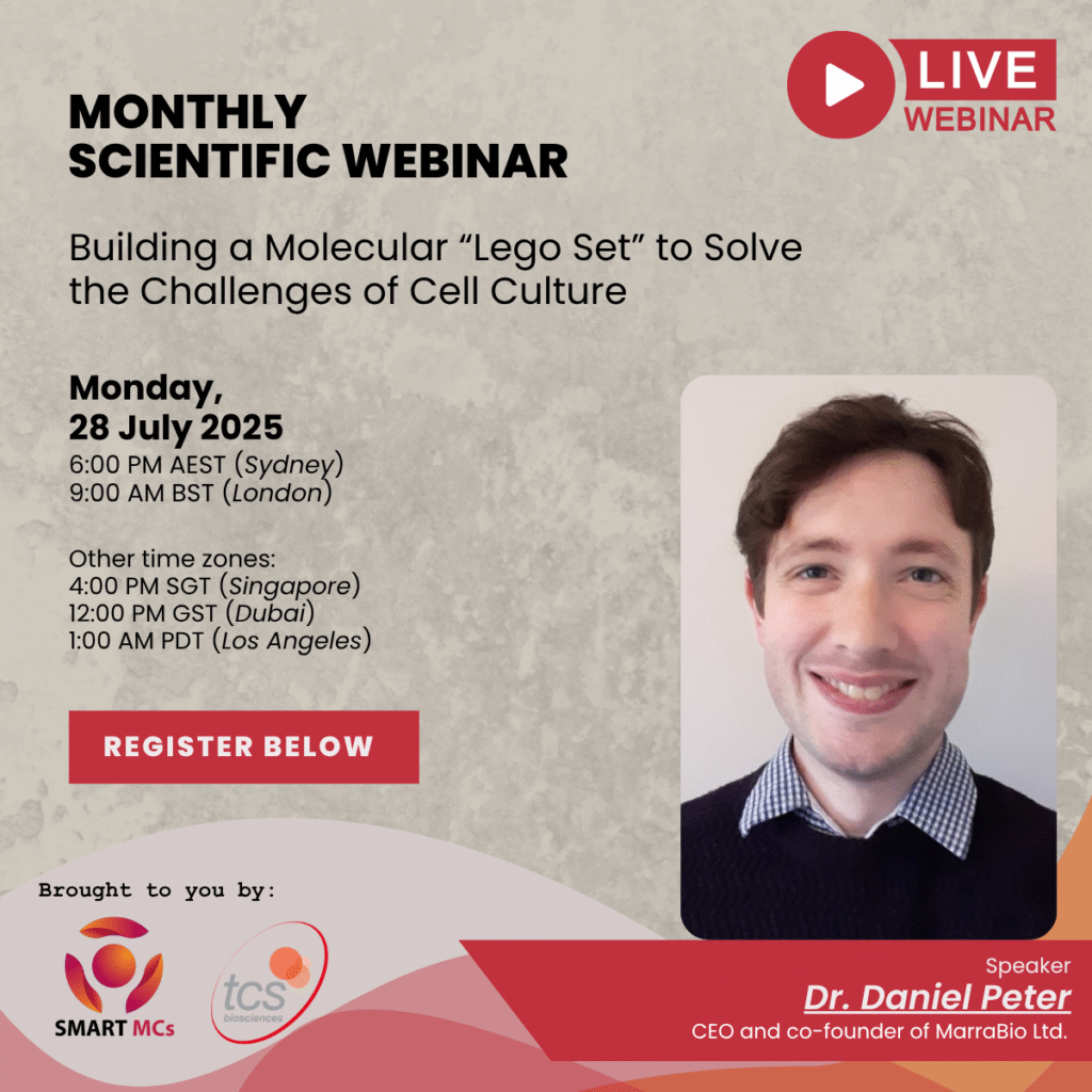 Smart MCs × TCS | July 2025 Scientific Webinar with Dr. Daniel Peters ...